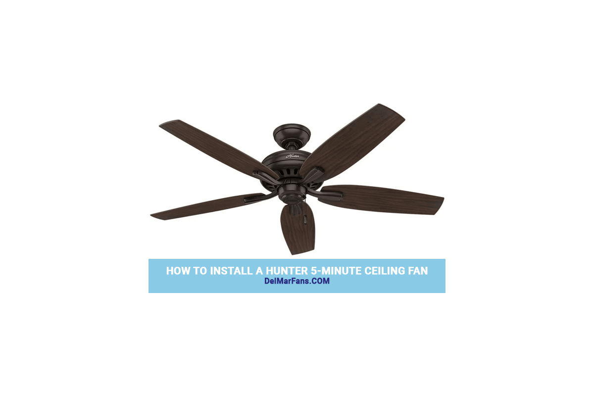 Hunter Ceiling Hugger Fan Installation Hunter 44 Inches Dark