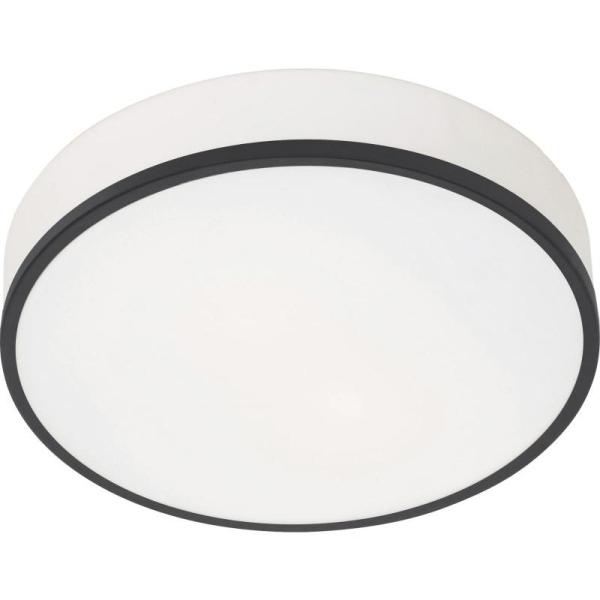 Access Lighting 20671-MBL/OPL Aero 2-Light Matte Black Flush Mount ...