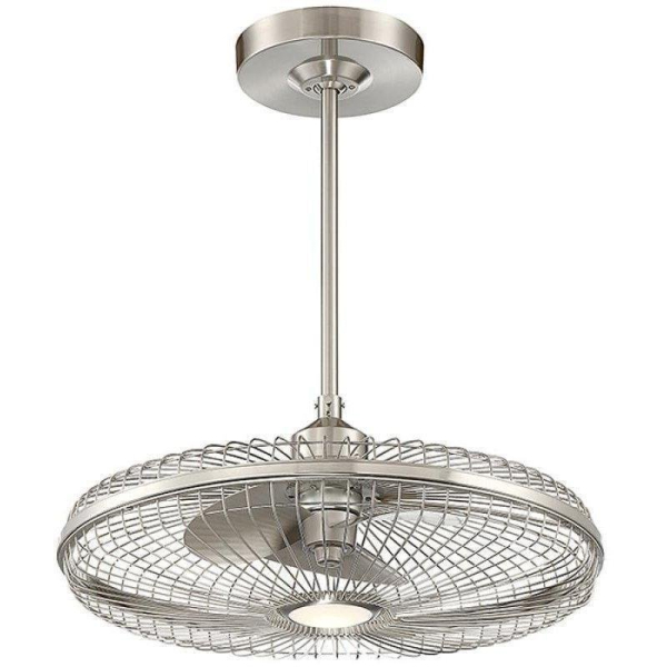 Savoy House 29-FD-122-SN Wetherby 14 Inch Satin Nickel Ceiling Fan with ...