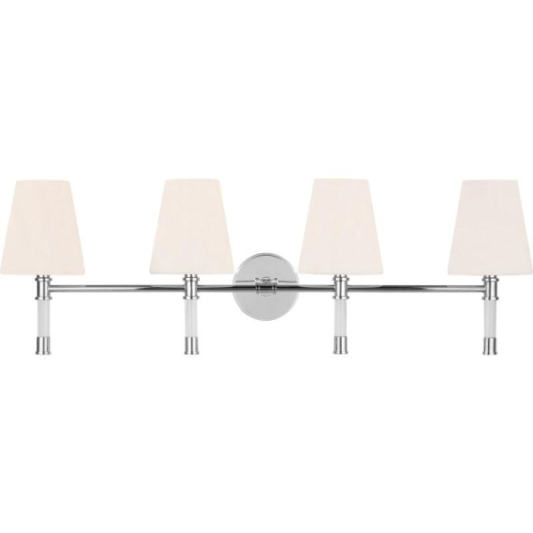 Visual Comfort Studio Collection CV1054PN Hanover 4-Light Polished ...