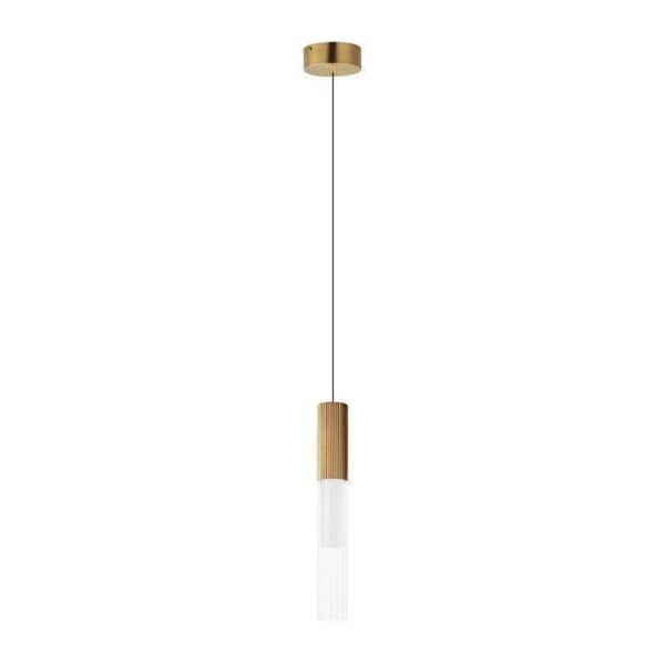 ET2 E11011-144GLD Reeds 1-Light Gold Pendant | DelMarFans.com