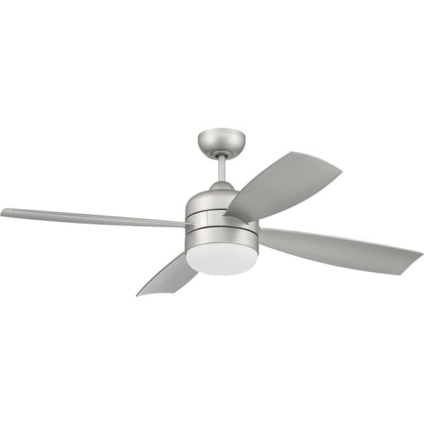 Craftmade SBN52PN4 Sebastion 52 Inch Painted Nickel Ceiling Fan with ...