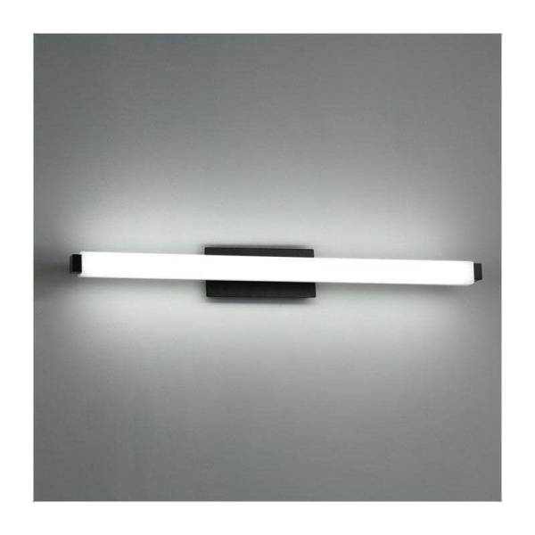 Modern Forms WS-21724-30-BK Mini Vogue 1-Light Black Vanity ...