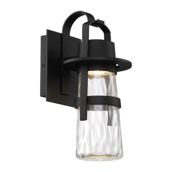 Modern Forms WS-W28514-BK Balthus 1-Light Black Outdoor Wall Sconce ...