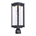 Maxim 55900WGBK Salon Led 1-Light Black Outdoor Post | DelMarFans.com