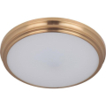 Craftmade X6611-SB-LED X66 Series 1-Light Satin Brass Flush Mount ...