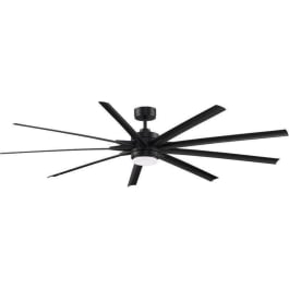 Fanimation FPD8159BLW Odyn 84 Inch Black Ceiling Fan with LED Light ...